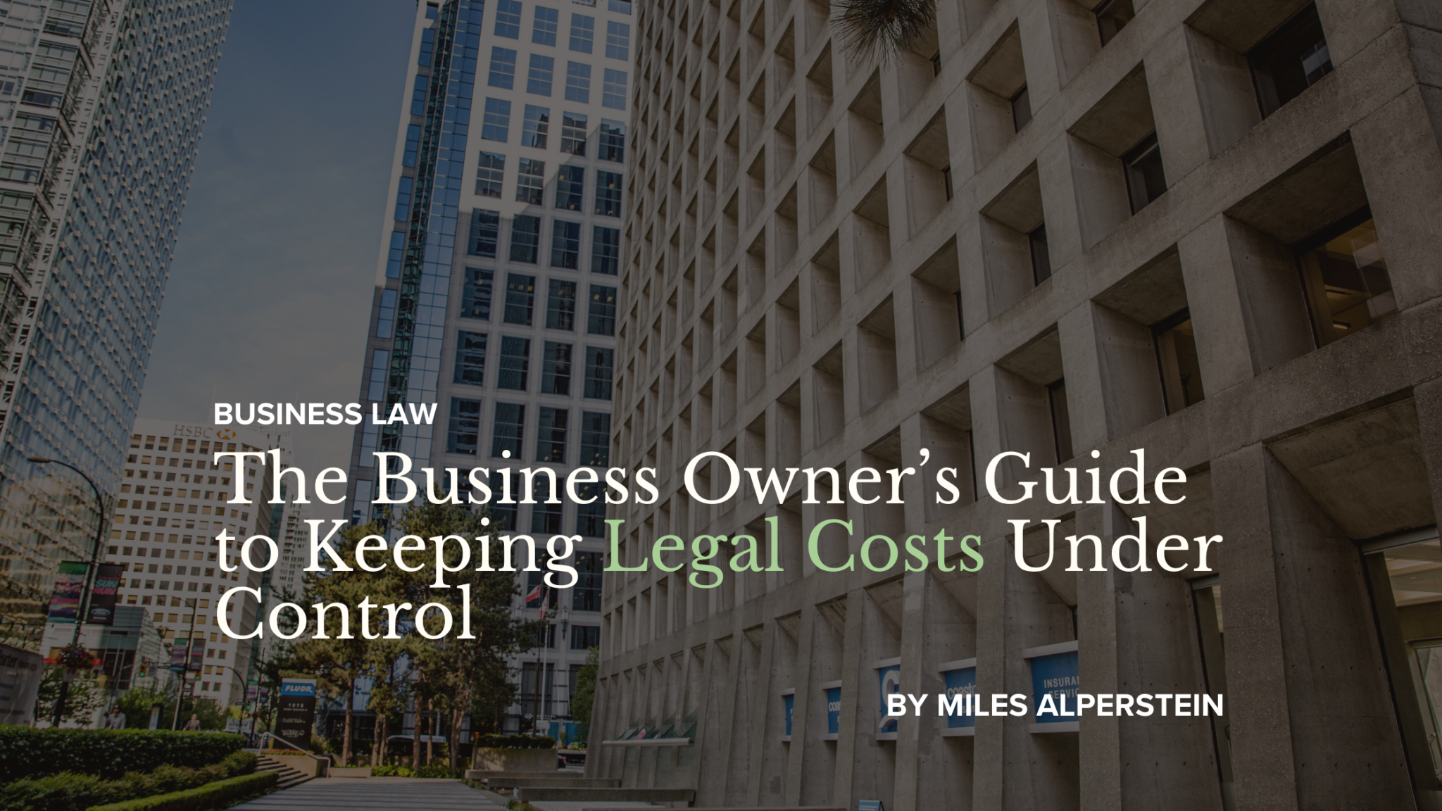 The Business Owner’s Guide to Keeping Legal Costs Under Control ...