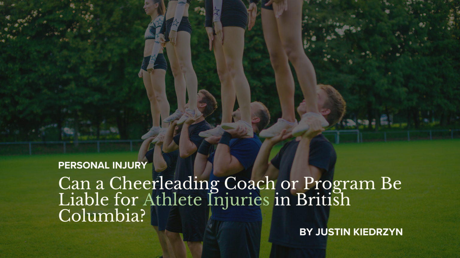 Can a Cheerleading Coach or Program Be Liable for Athlete Injuries in ...
